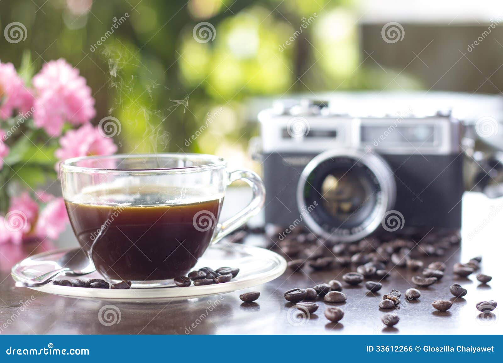 Beautiful Coffee Still Life Stock Photo - Image of desktop, note: 33612266