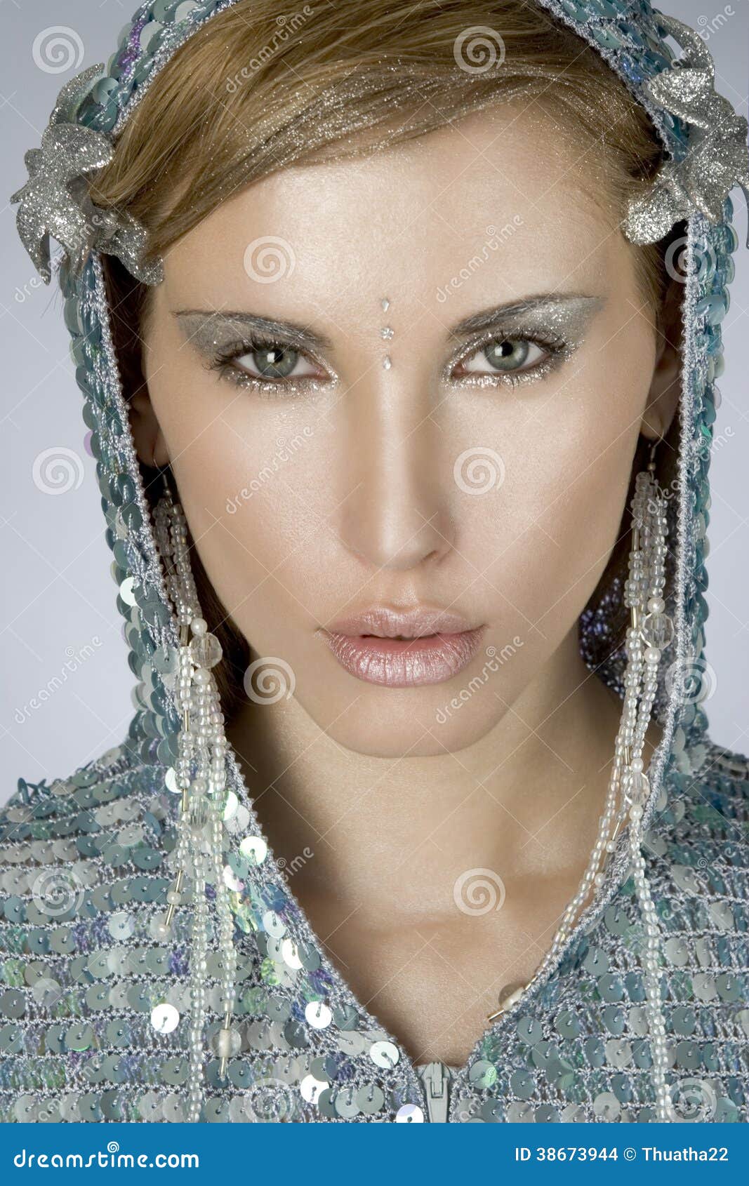 Beautiful Cold Winter Women Stock Photo - Image of clean, facial: 38673944