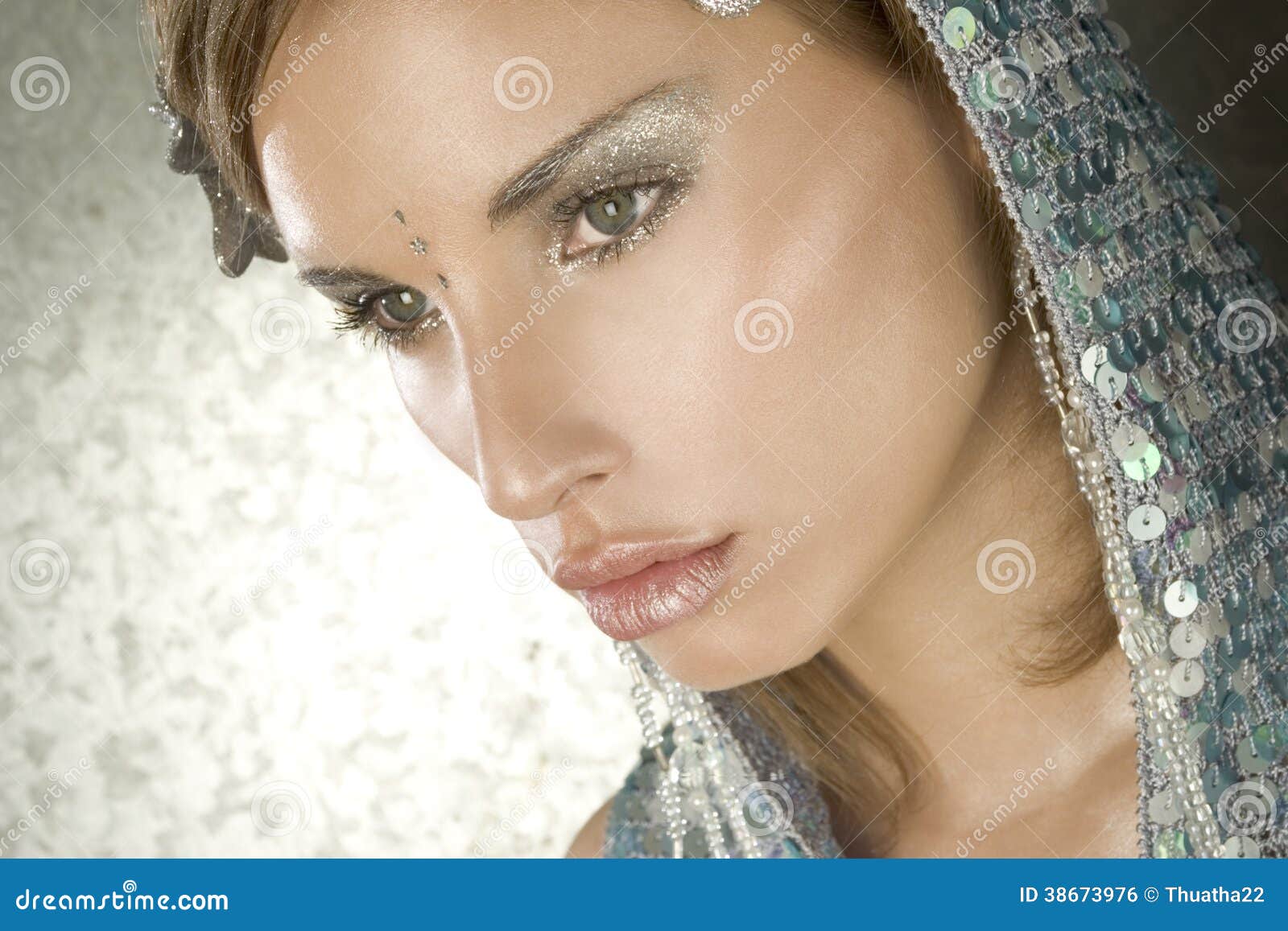 Beautiful Cold Winter Women Stock Photo - Image of facial, face: 38673976