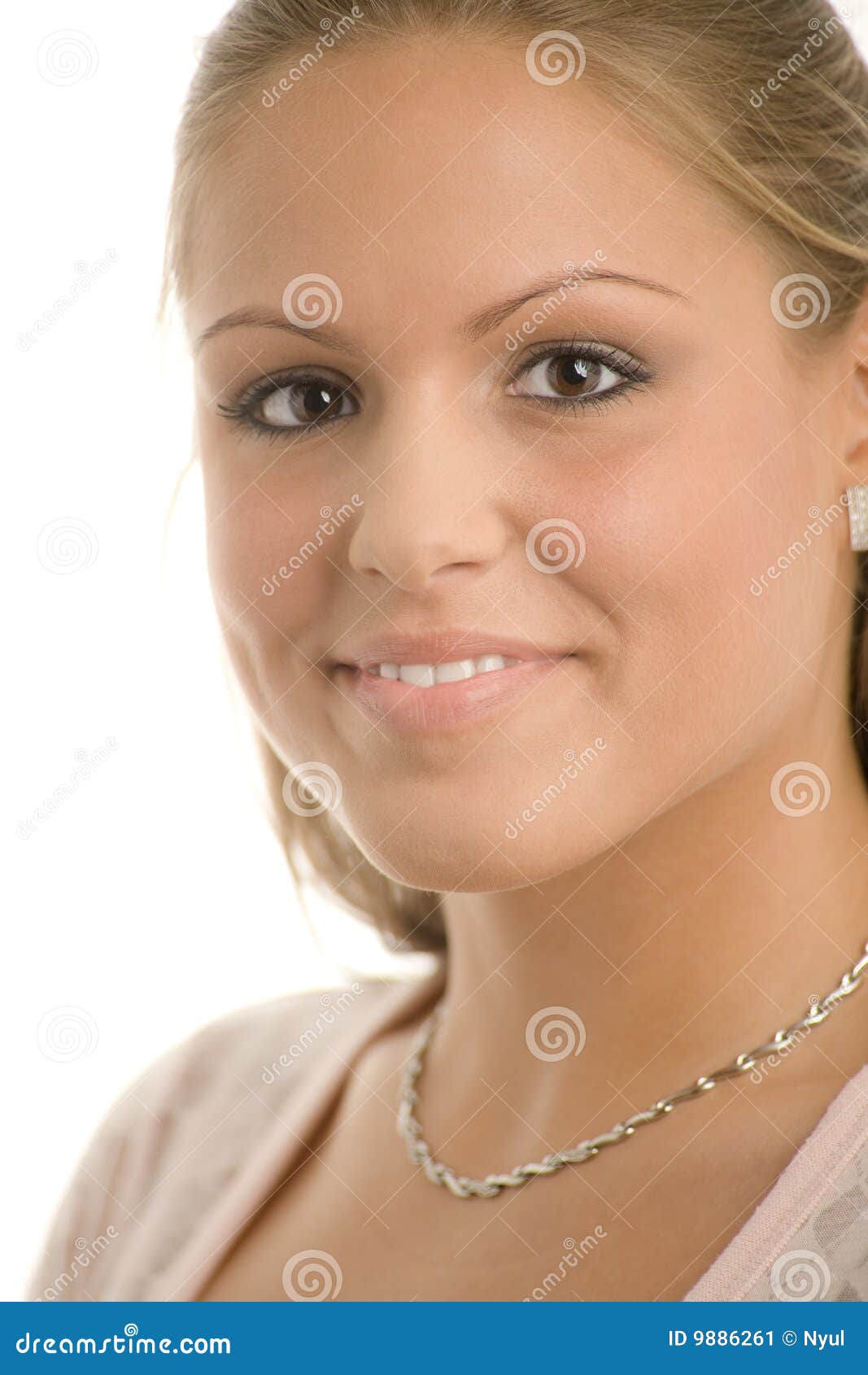 Beautiful collage girl stock image. Image of alone, caucasian - 9886261