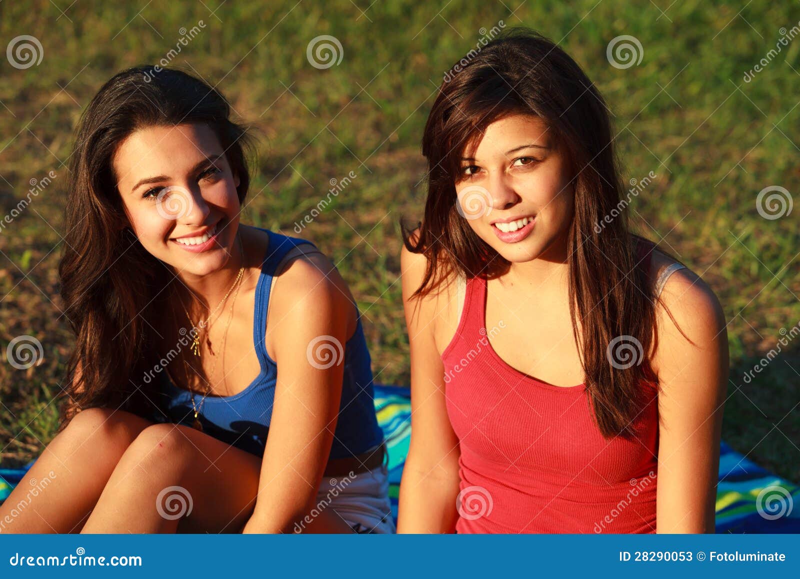 Beautiful college girls stock image. Image of campus - 28290053
