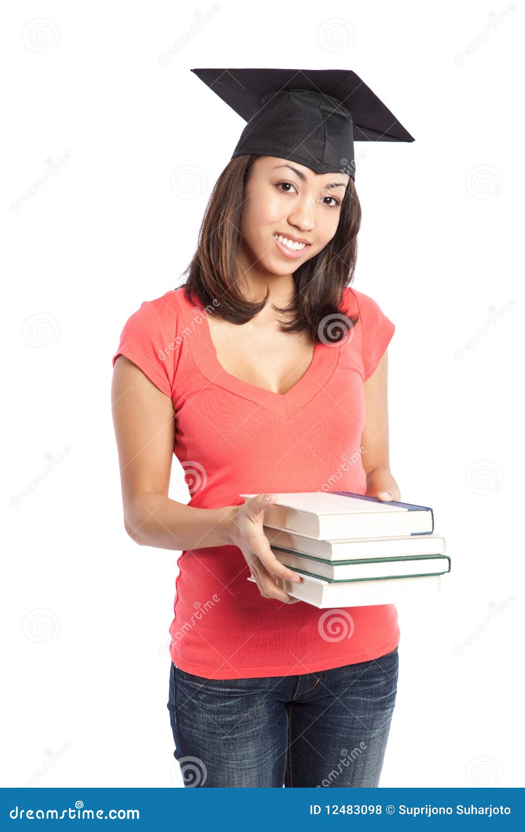 Beautiful college student stock photo. Image of cute - 12483098