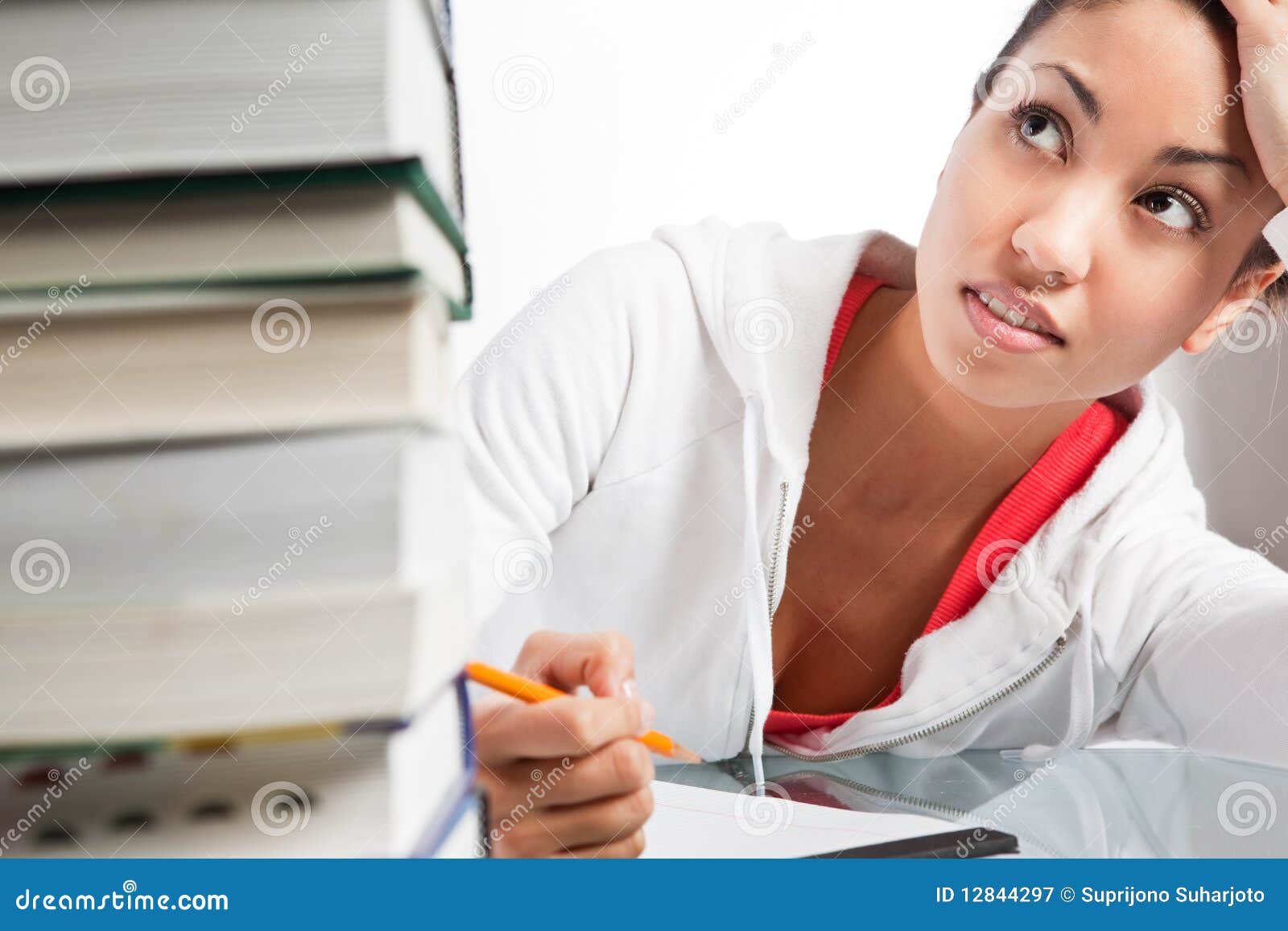 Beautiful college student stock image. Image of university - 12844297
