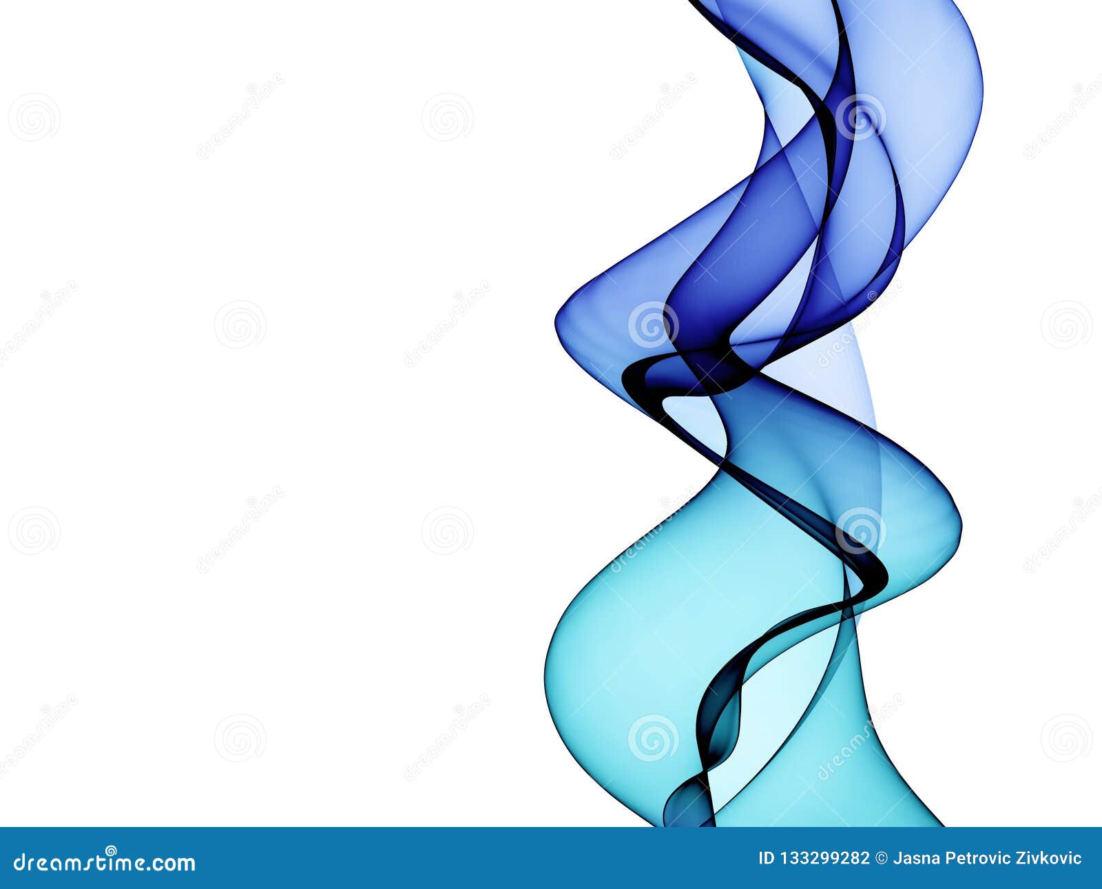 Color Abstract Waves Design Stock Illustration - Illustration of light ...