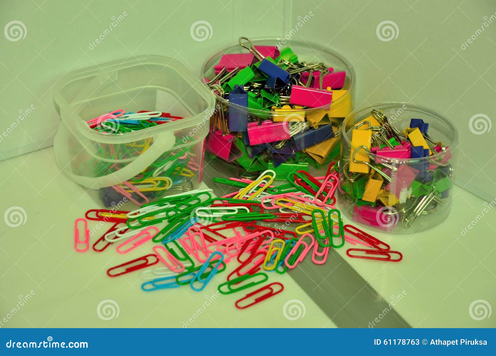 Beautiful color clips stock image. Image of macro, color - 61178763