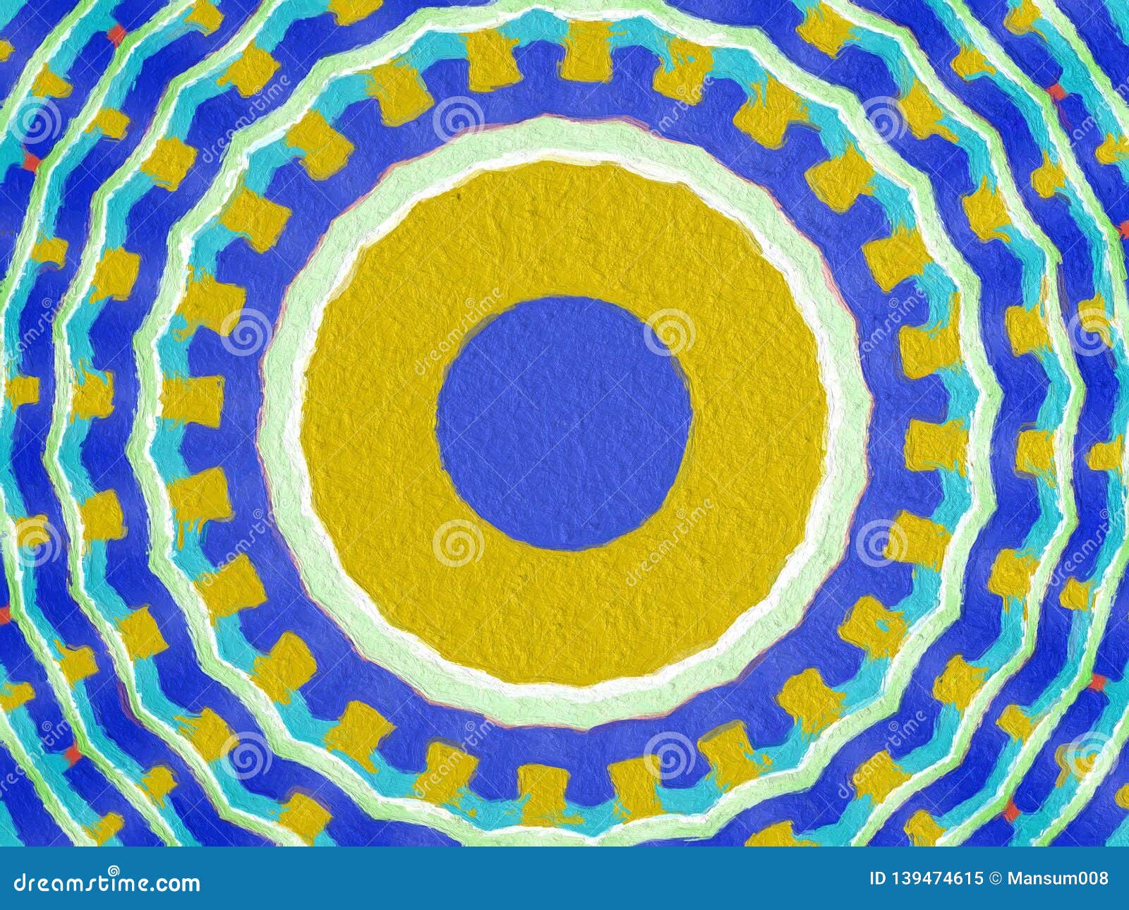 Beautiful Color Pattern Background Stock Illustration - Illustration of ...