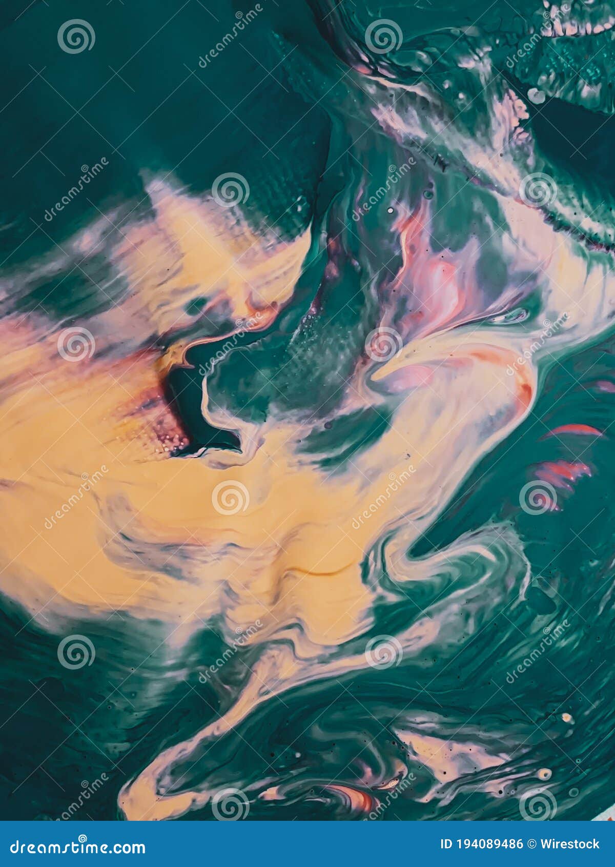 Beautiful Color Splash Abstract Art - Perfect for Background Usage ...