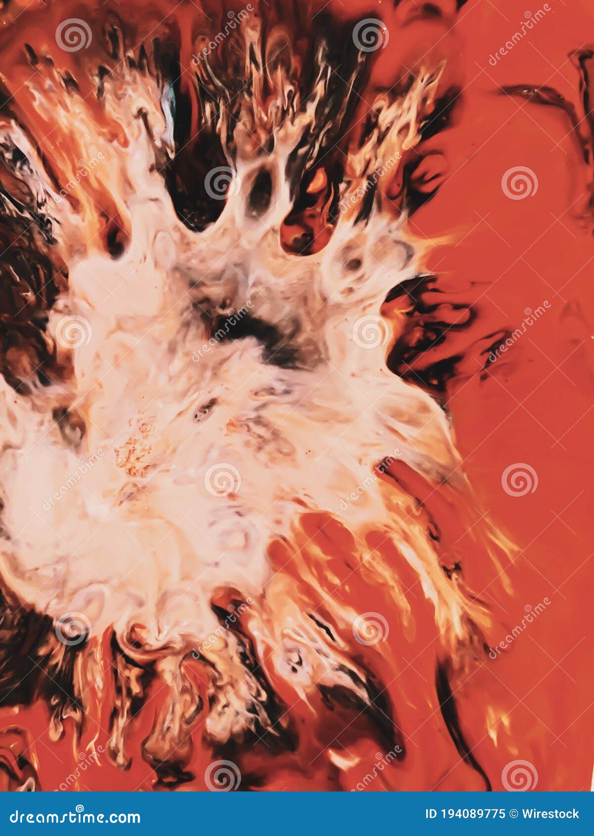 Beautiful Color Splash Abstract Art - Perfect for Background Usage ...