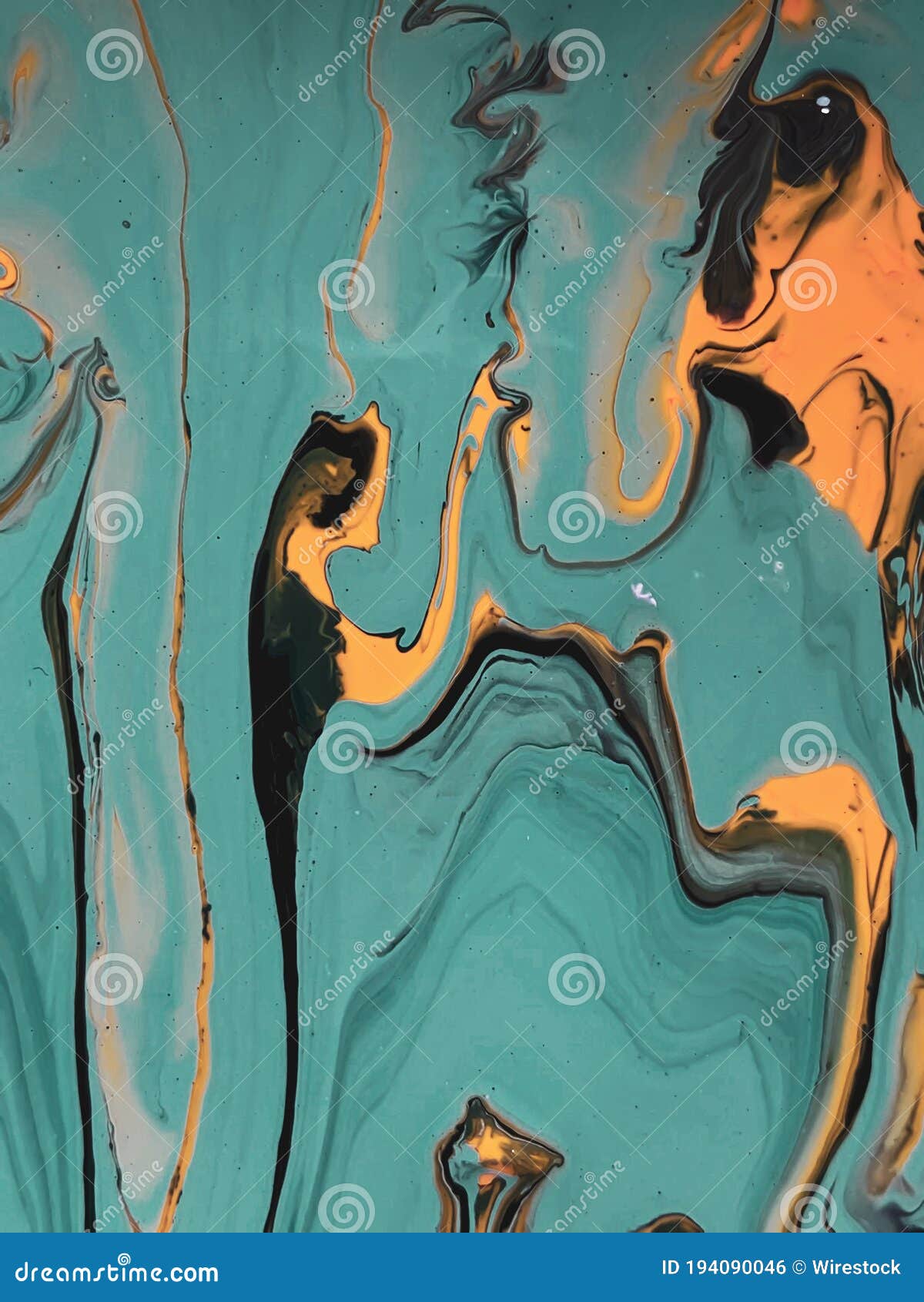 Beautiful Color Splash Abstract Art - Perfect for Background Usage ...