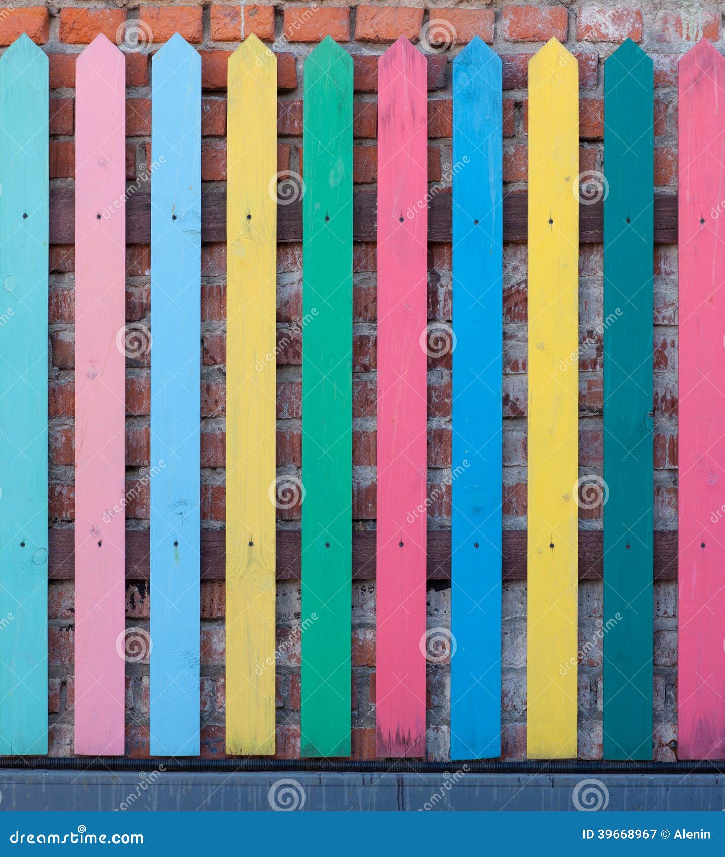 Beautiful colore fence stock image. Image of vintage - 39668967