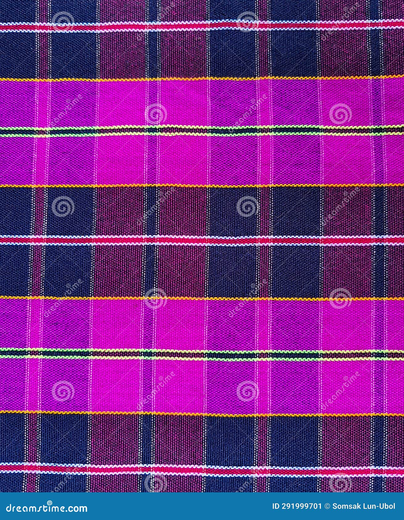 Beautiful Colored Thai Cloth Made from Cloth. Stock Image - Image of ...