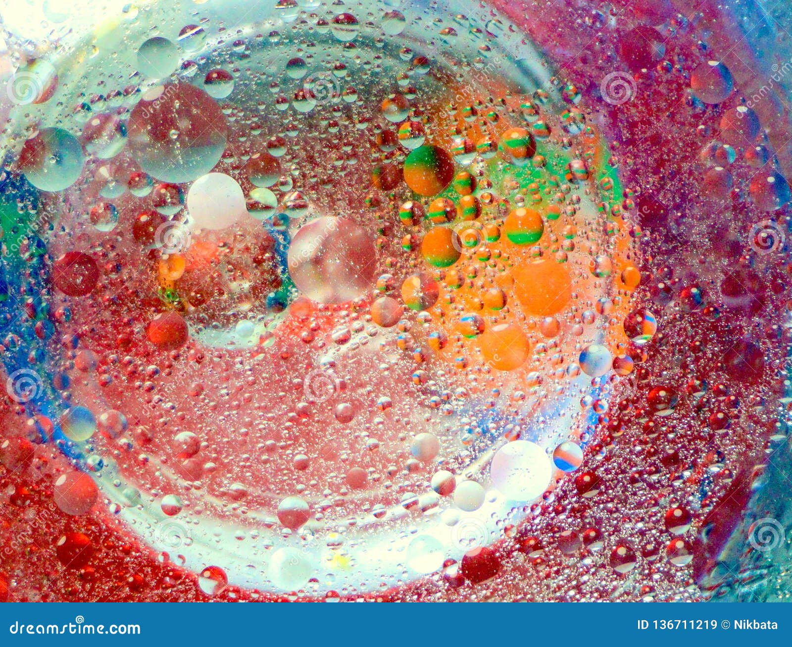 Beautiful Colorful Abstract Background from Bubbles Stock Image - Image ...