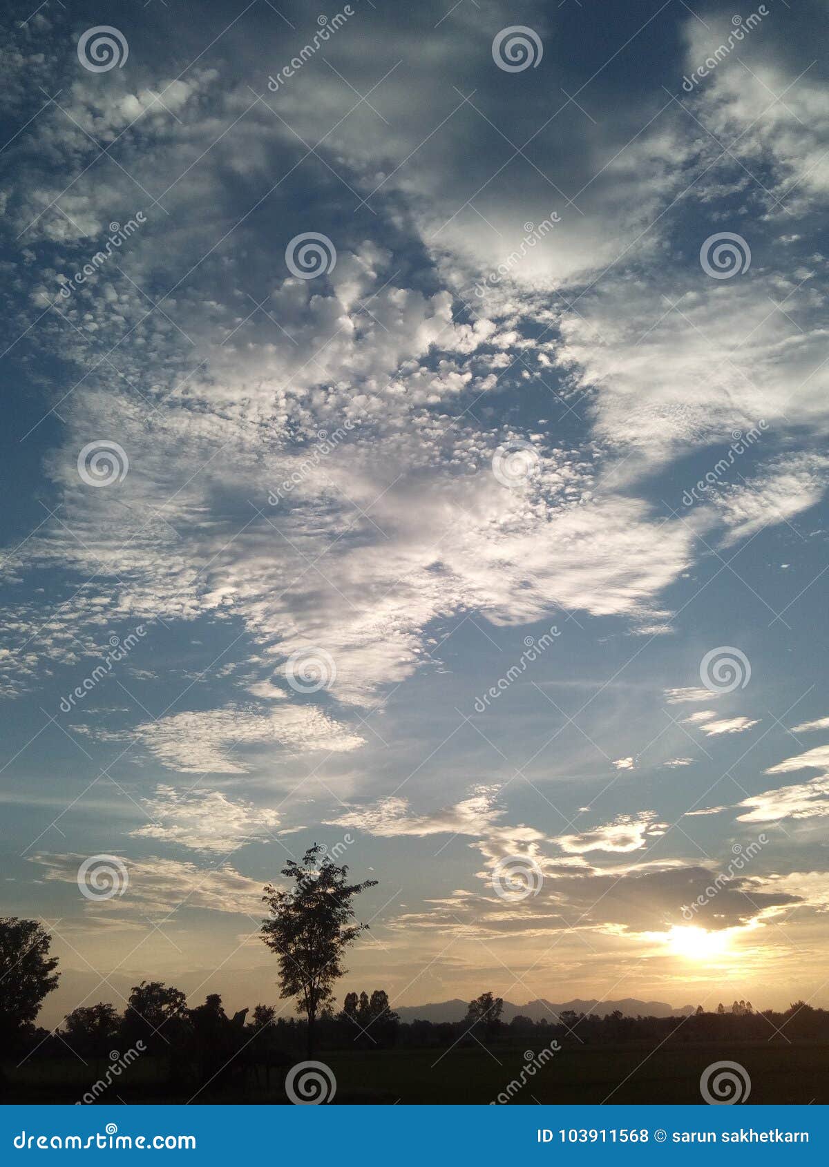 Beautiful Colorful Clody Sky Stock Photo - Image of clody, travel ...