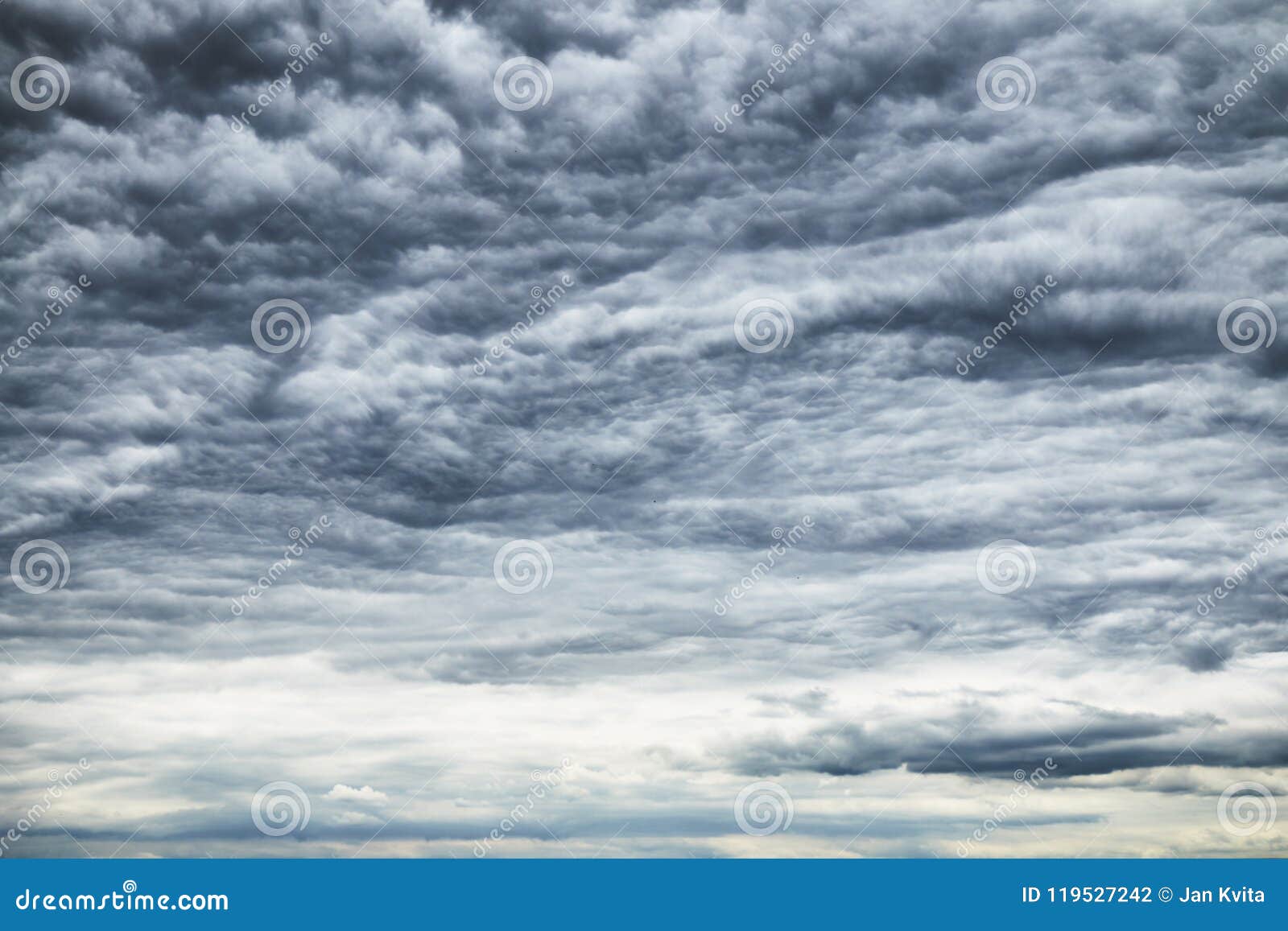 Beautiful Colorful Dramatic Cloudscape with Dark Storm Clouds. Stock ...