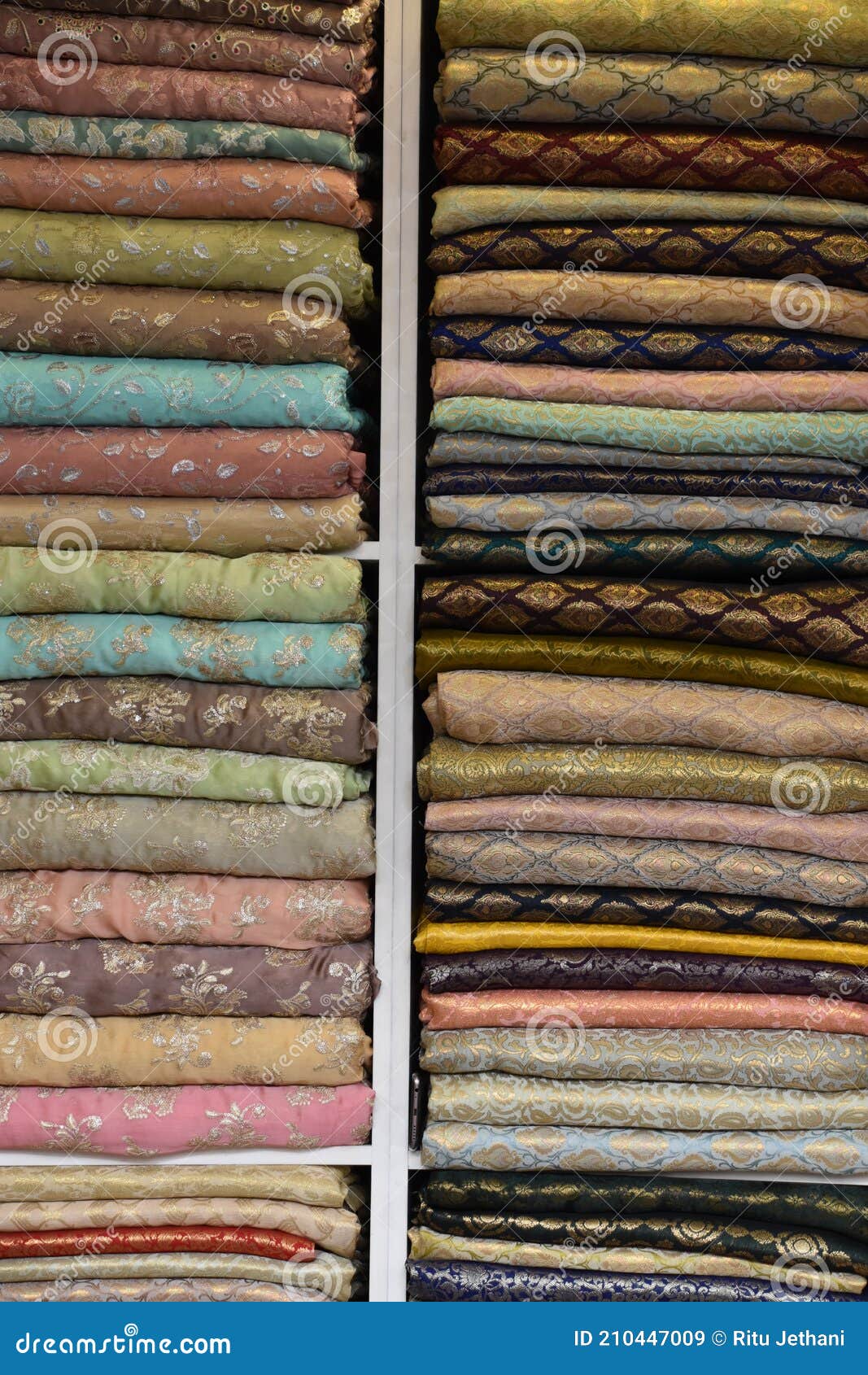 Beautiful and Colorful Embroidered Cloth Stock Image - Image of market ...