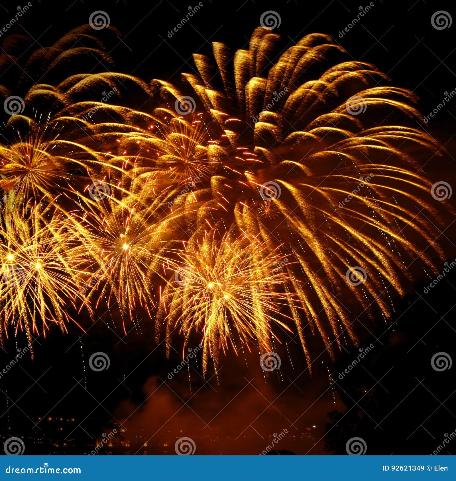 Beautiful Colorful Firework Stock Image - Image of heavens ...