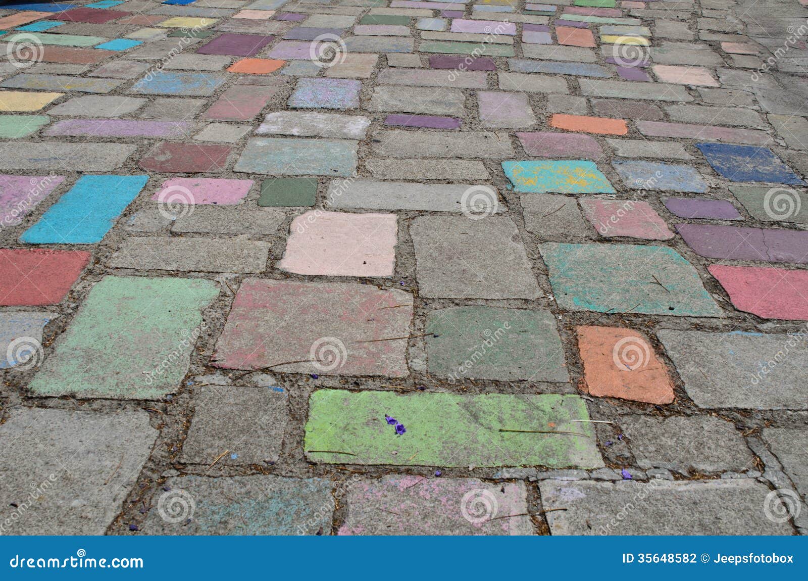 Beautiful and Colorful Ground Stock Photo - Image of walkway, floor ...
