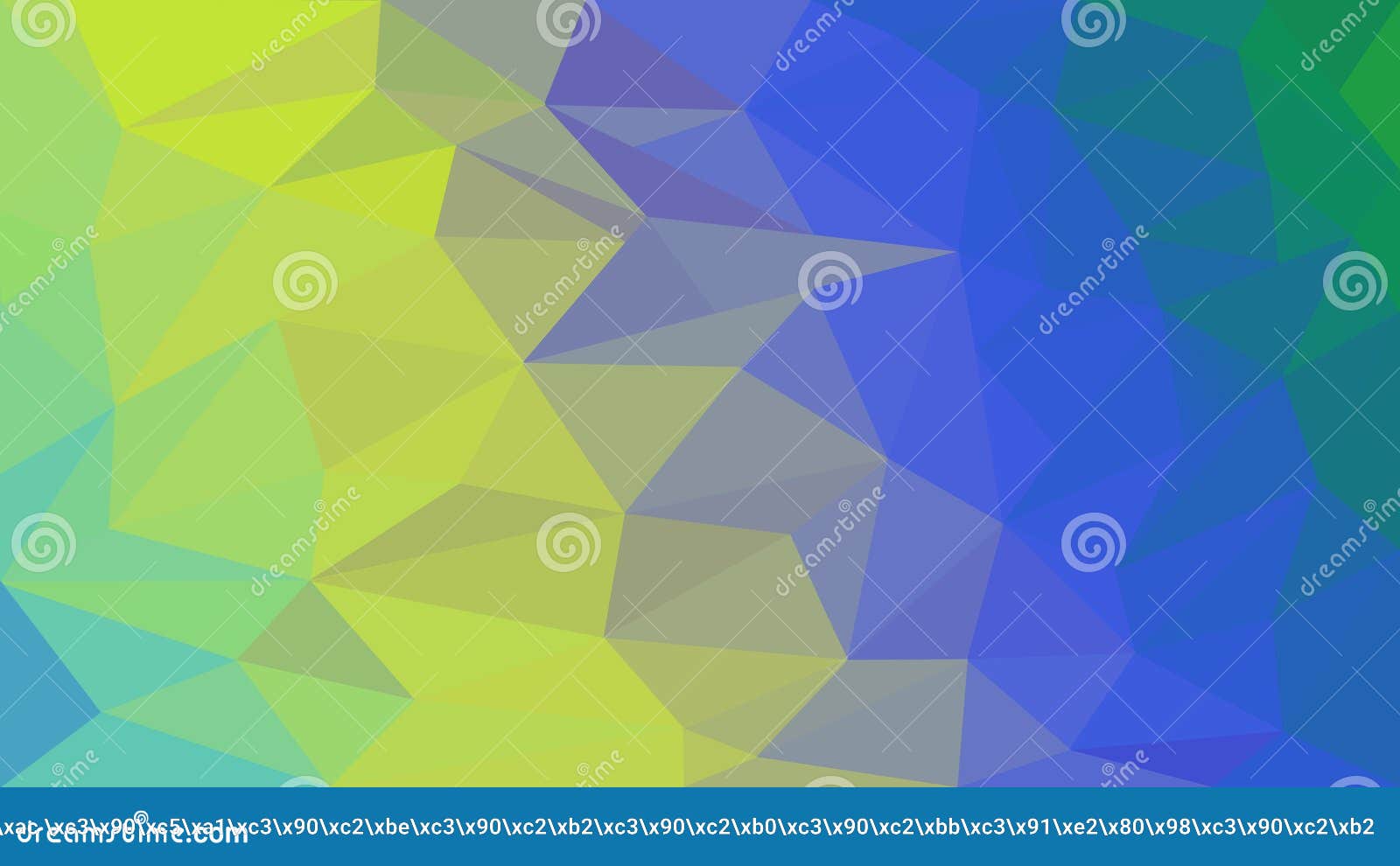 Beautiful Colorful Low Poly Concept Background Stock Illustration ...