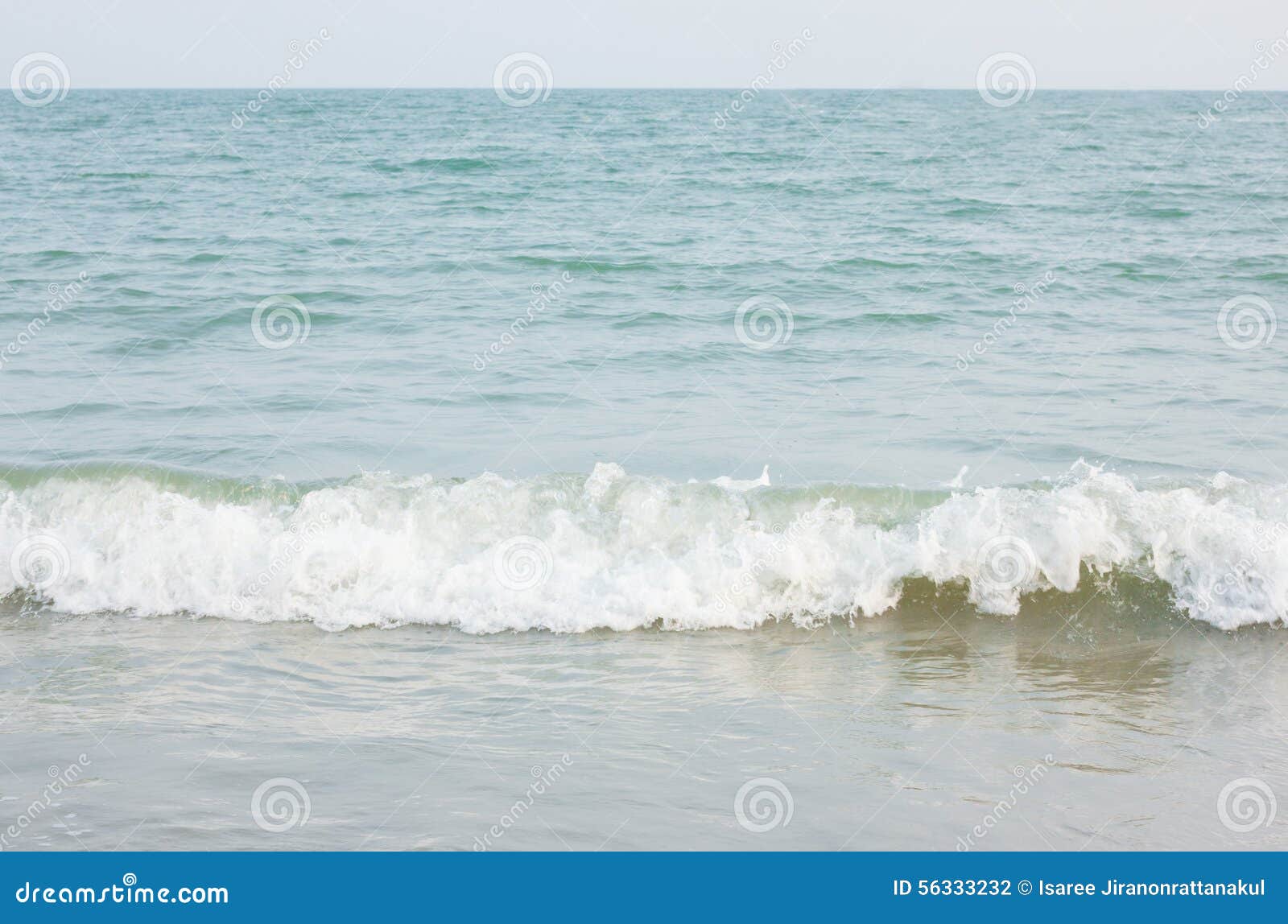 Beautiful Colorful Ocean Wave Breaking Stock Photo - Image of landscape ...