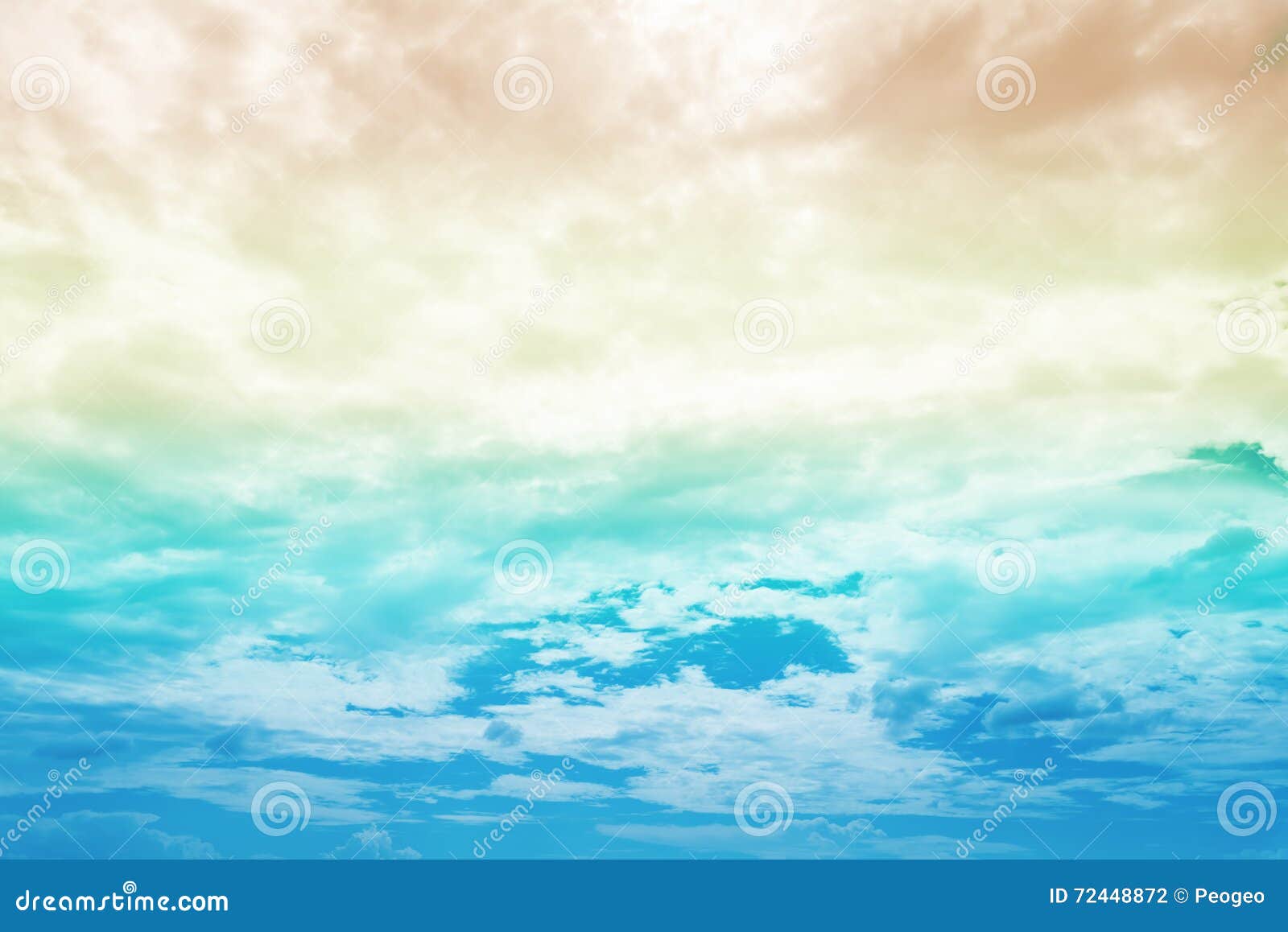 Beautiful Colorful Rainbow Sky with Multi Color Stock Photo - Image of ...