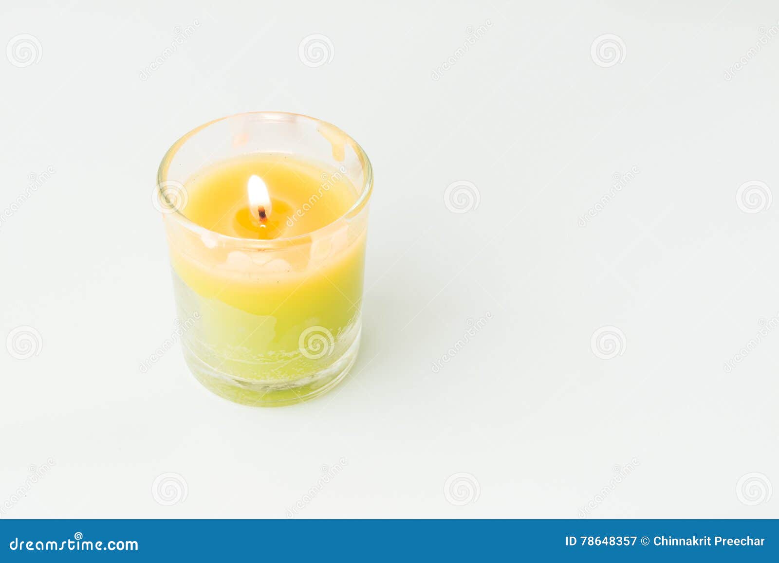 Beautiful Colorful Scented Candles Stock Image - Image of celebration ...