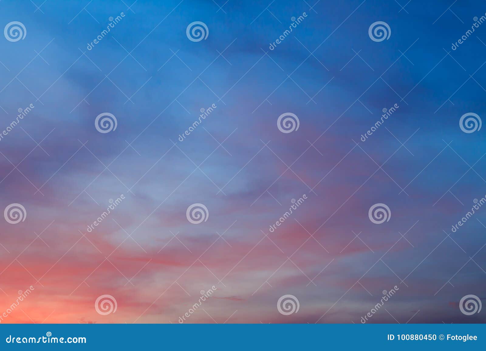 Beautiful Colorful Sky and Cloud in Twilight Time Background Stock ...