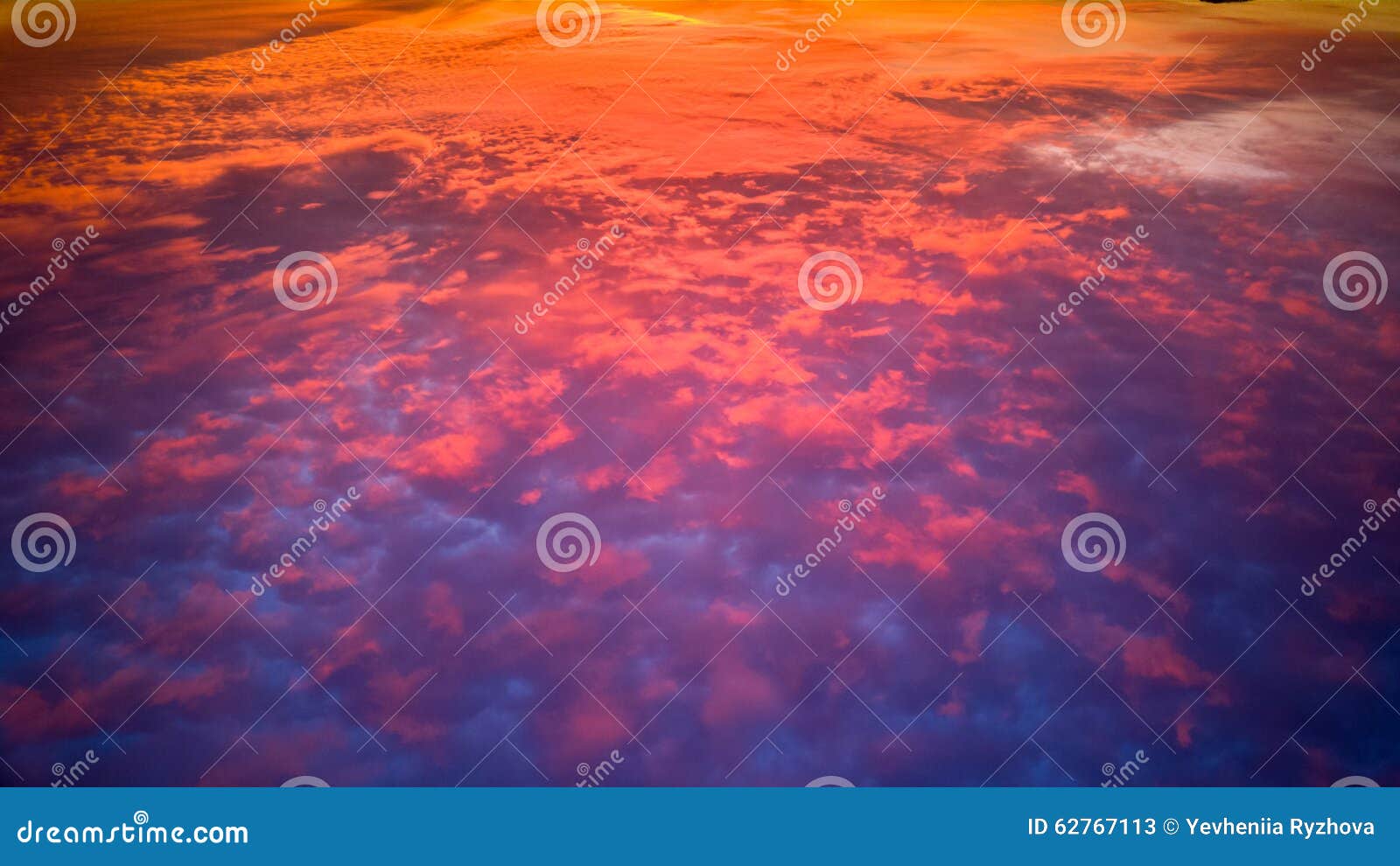 Beautiful Colorful Sunset Reflection Stock Image - Image of skyline ...
