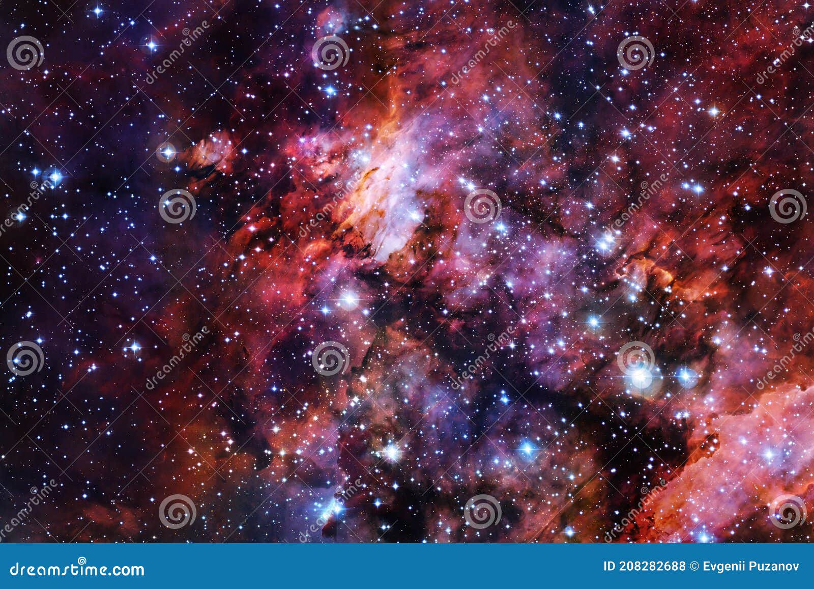 Beautiful Colors of Outer Space. Elements of this Image Furnished by ...