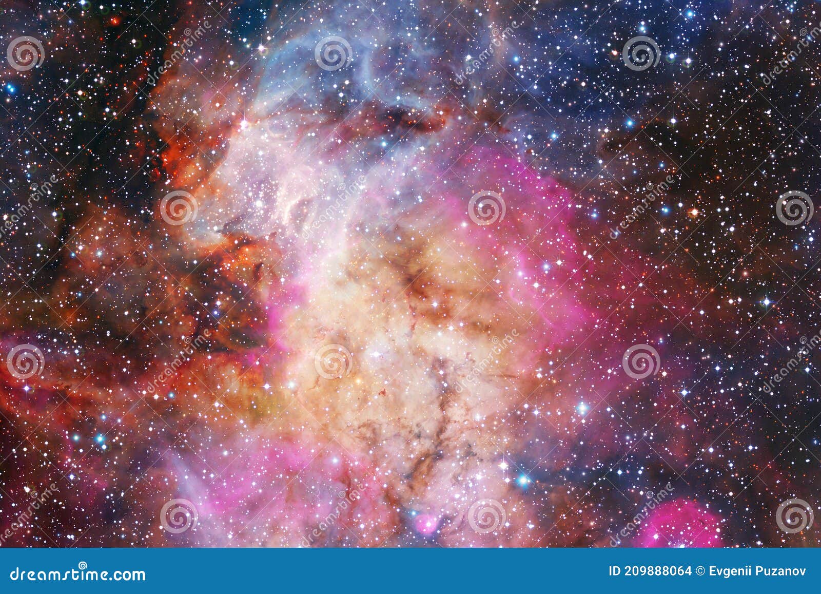 Beautiful Colors of Outer Space. Elements of this Image Furnished by ...