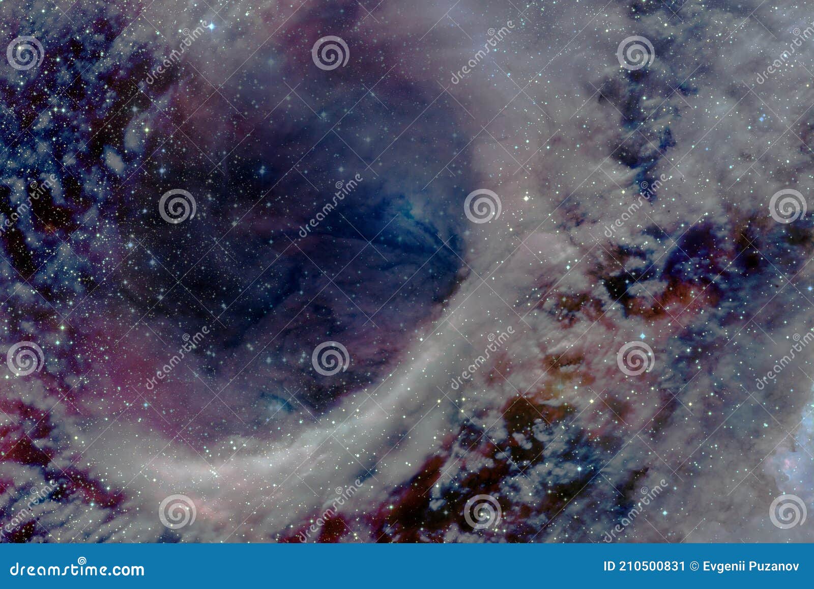 Beautiful Colors of Outer Space. Elements of this Image Furnished by ...