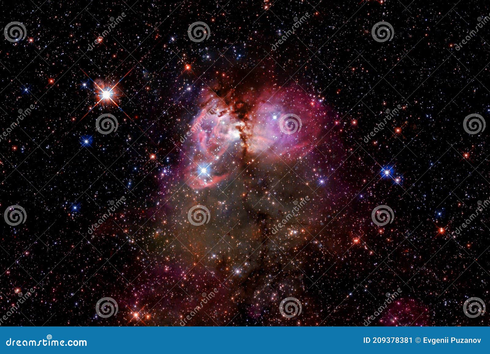 Beautiful Colors of Outer Space. Elements of this Image Furnished by ...
