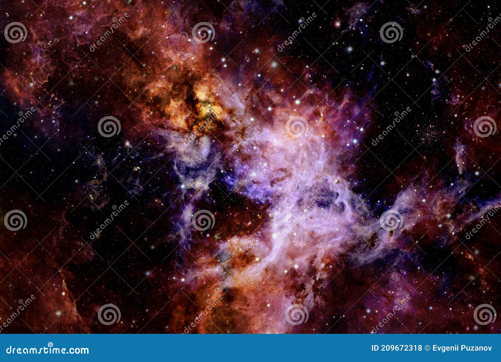 Beautiful Colors of Outer Space. Elements of this Image Furnished by ...