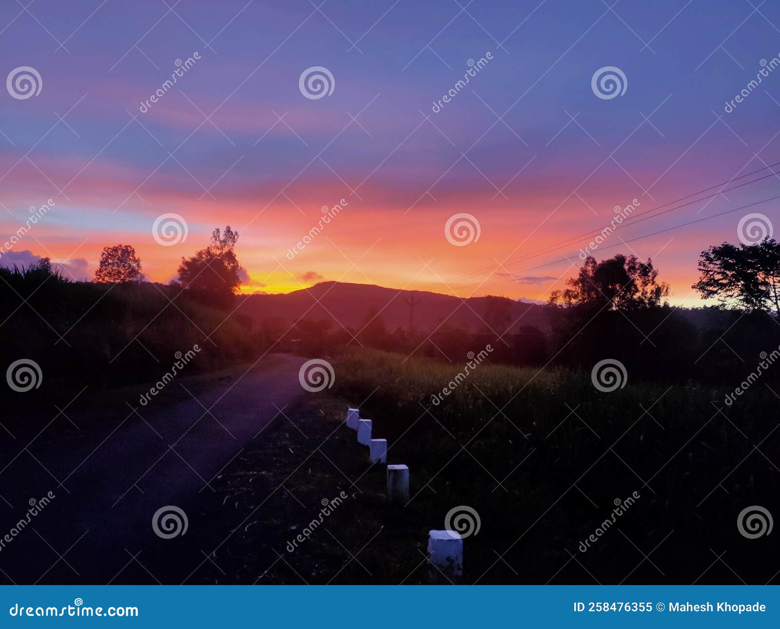 Beautiful Colours of Sunset Stock Image - Image of sunset, love: 258476355