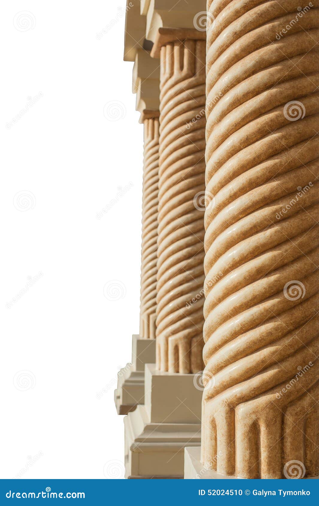 Beautiful Columns in East Style Stock Photo - Image of climate ...