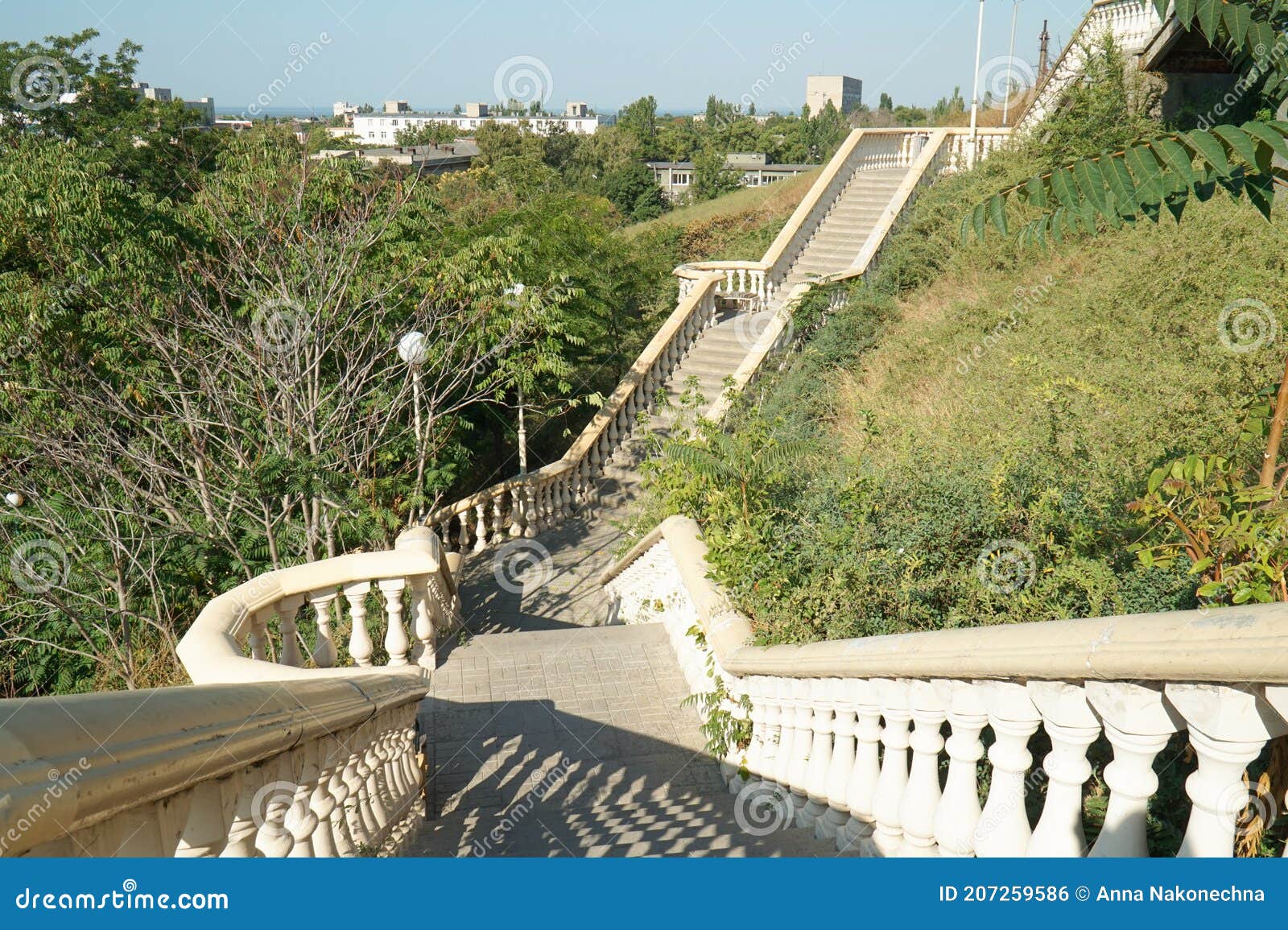 Columns and Paths in Antique Style Stock Photo - Image of historical ...