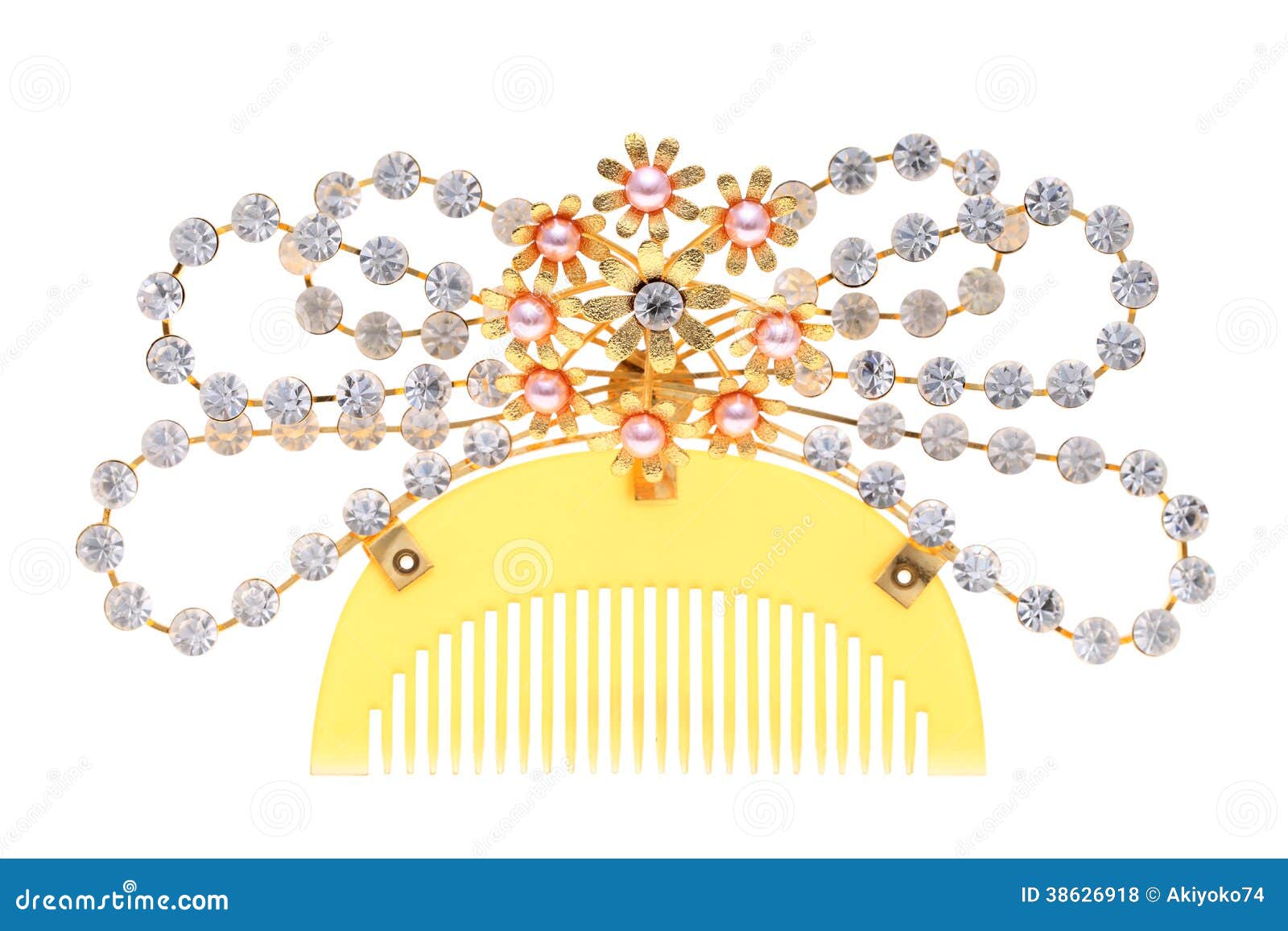 Beautiful comb stock photo. Image of comb, gold, decorative - 38626918