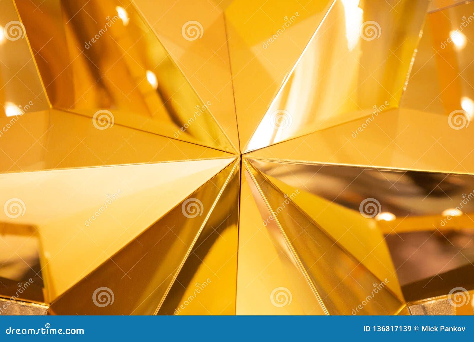 A Beautiful Combination of Glossy Surfaces Stock Image - Image of facet ...
