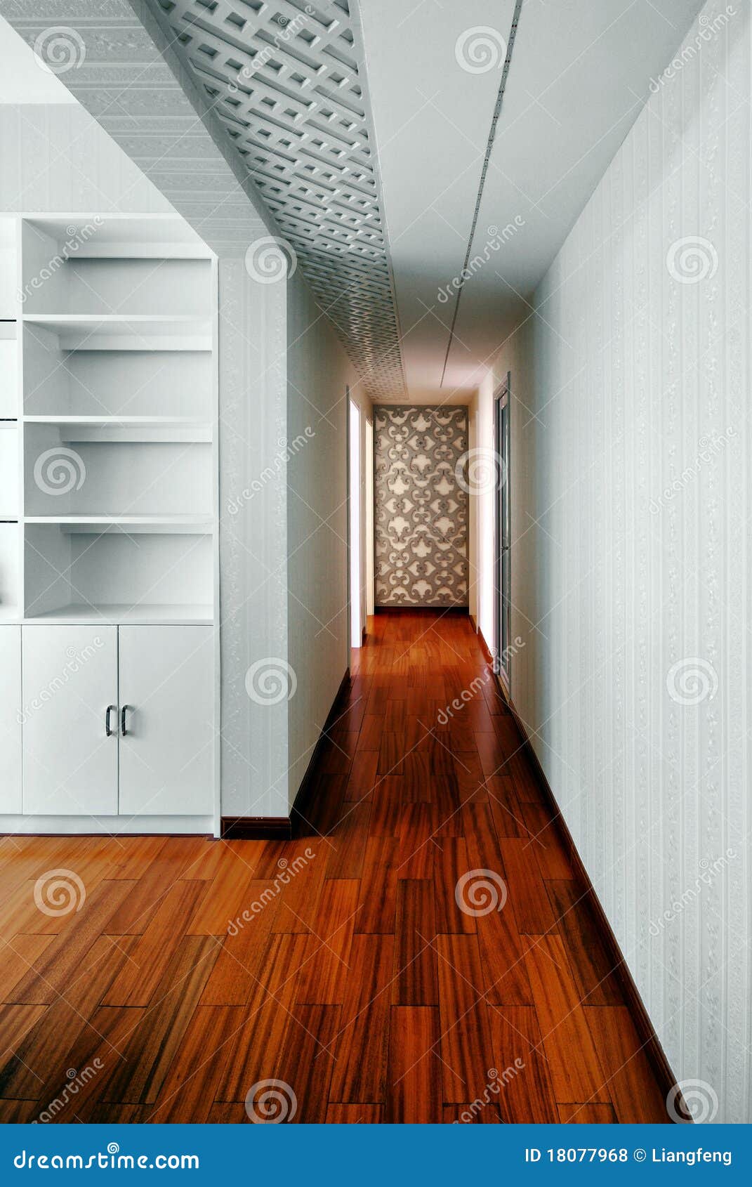 Beautiful and Comfortable Rooms Decorated Stock Photo - Image of door ...