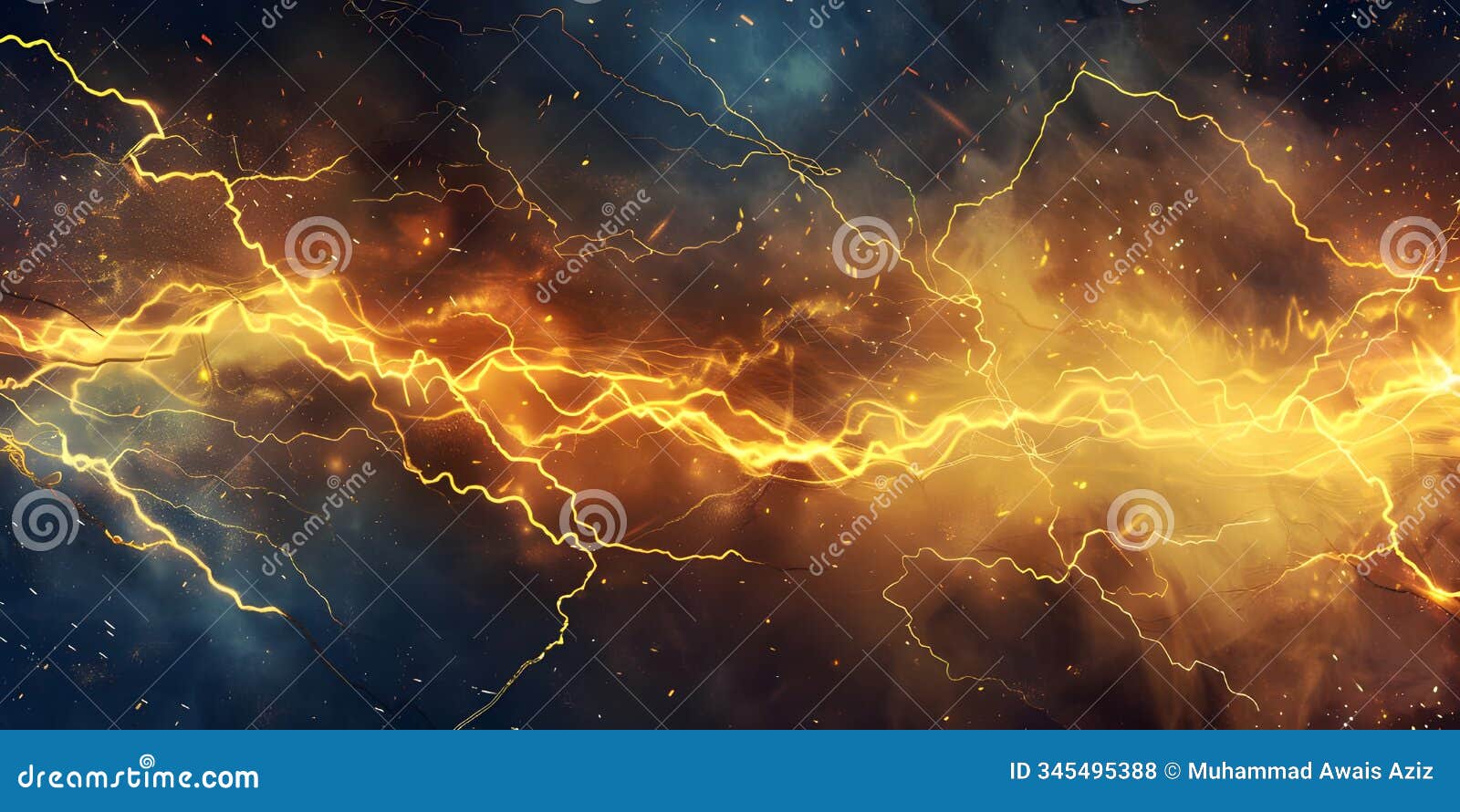 Beautiful Comic Background with Zoom Line and Lightning - Ai Generated ...