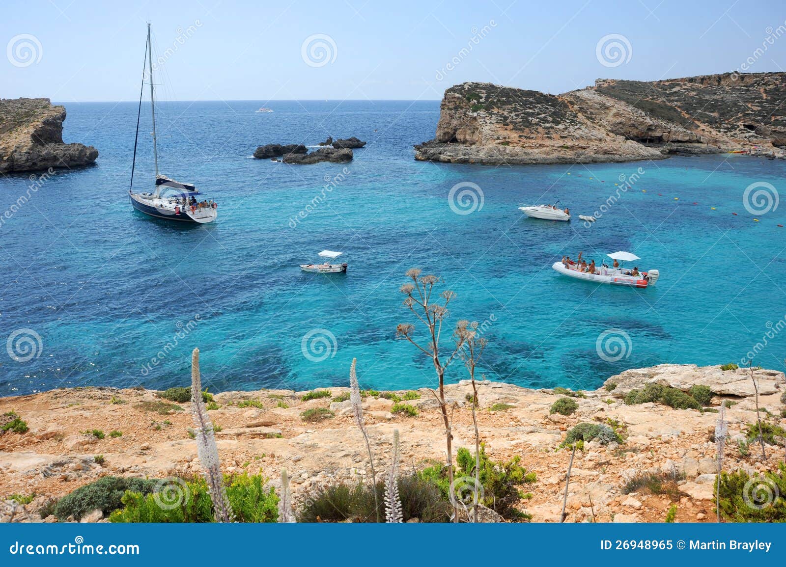 Beautiful Comino Island, Malta. Editorial Image - Image of luxury ...