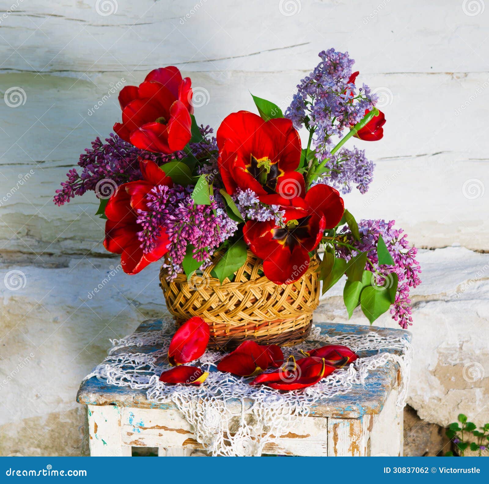 Beautiful Composition of Flowers Stock Photo - Image of blooming, petal ...