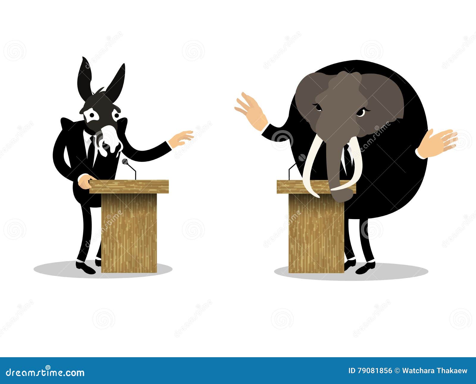 Beautiful Conceptual Graphic Design of Debate Stock Illustration ...