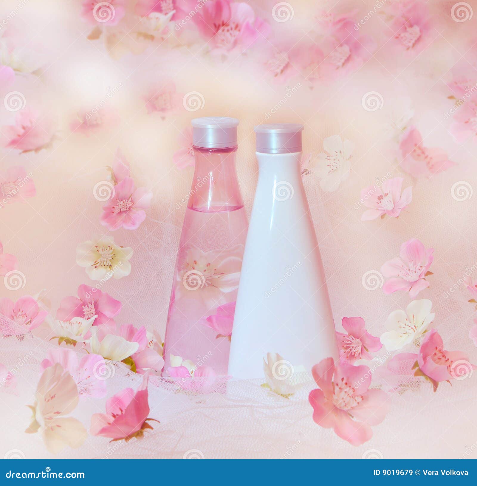 Beautiful Cosmetic Background Stock Image - Image of harmony, aromatic ...