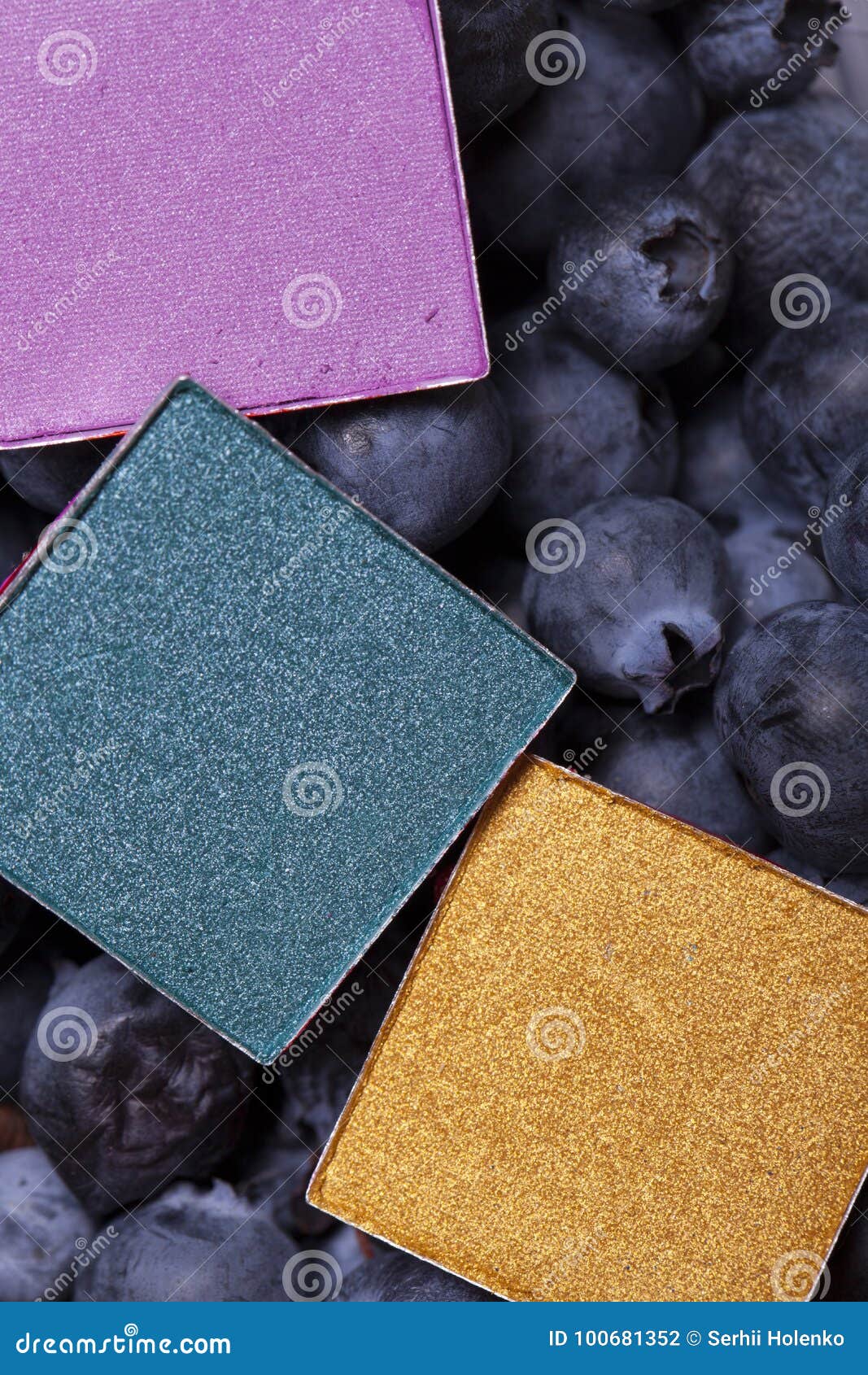 Beautiful Makeup Top View for Advertising Stock Photo - Image of ...