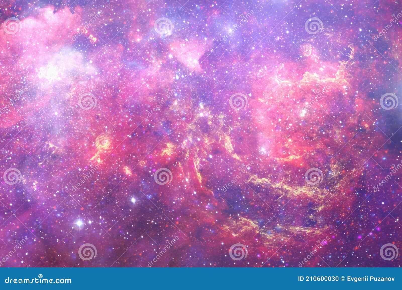 Beautiful Cosmos. Science Fiction Stock Photo - Image of ...