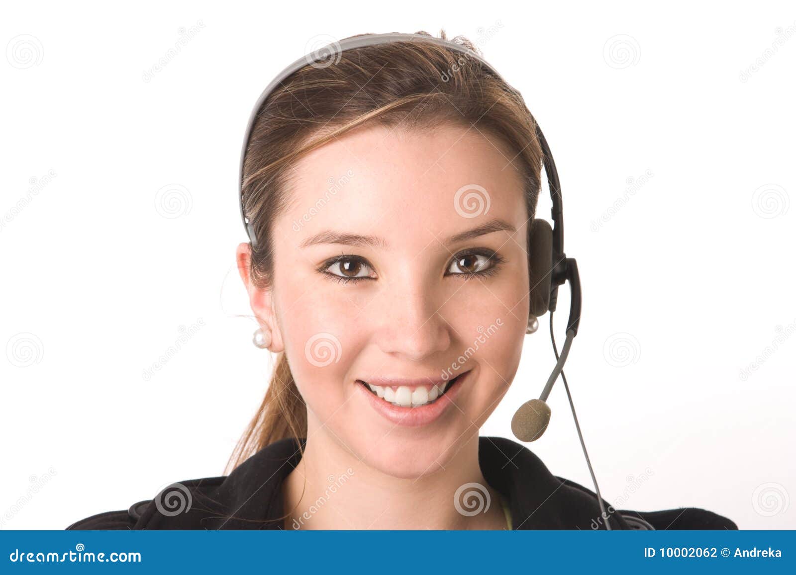 Beautiful costumer service stock photo. Image of happy - 10002062