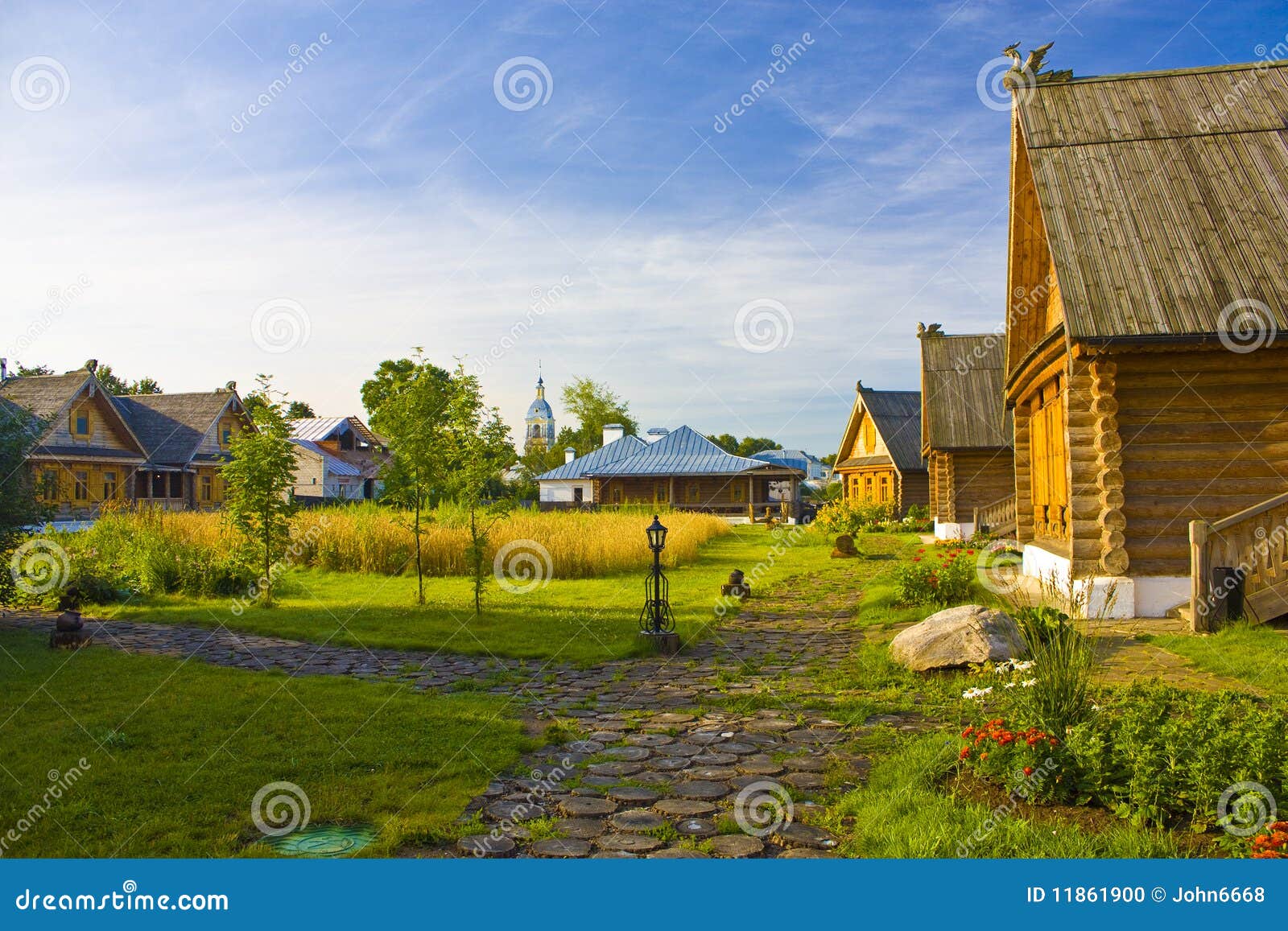 Beautiful country house stock photo. Image of design - 11861900