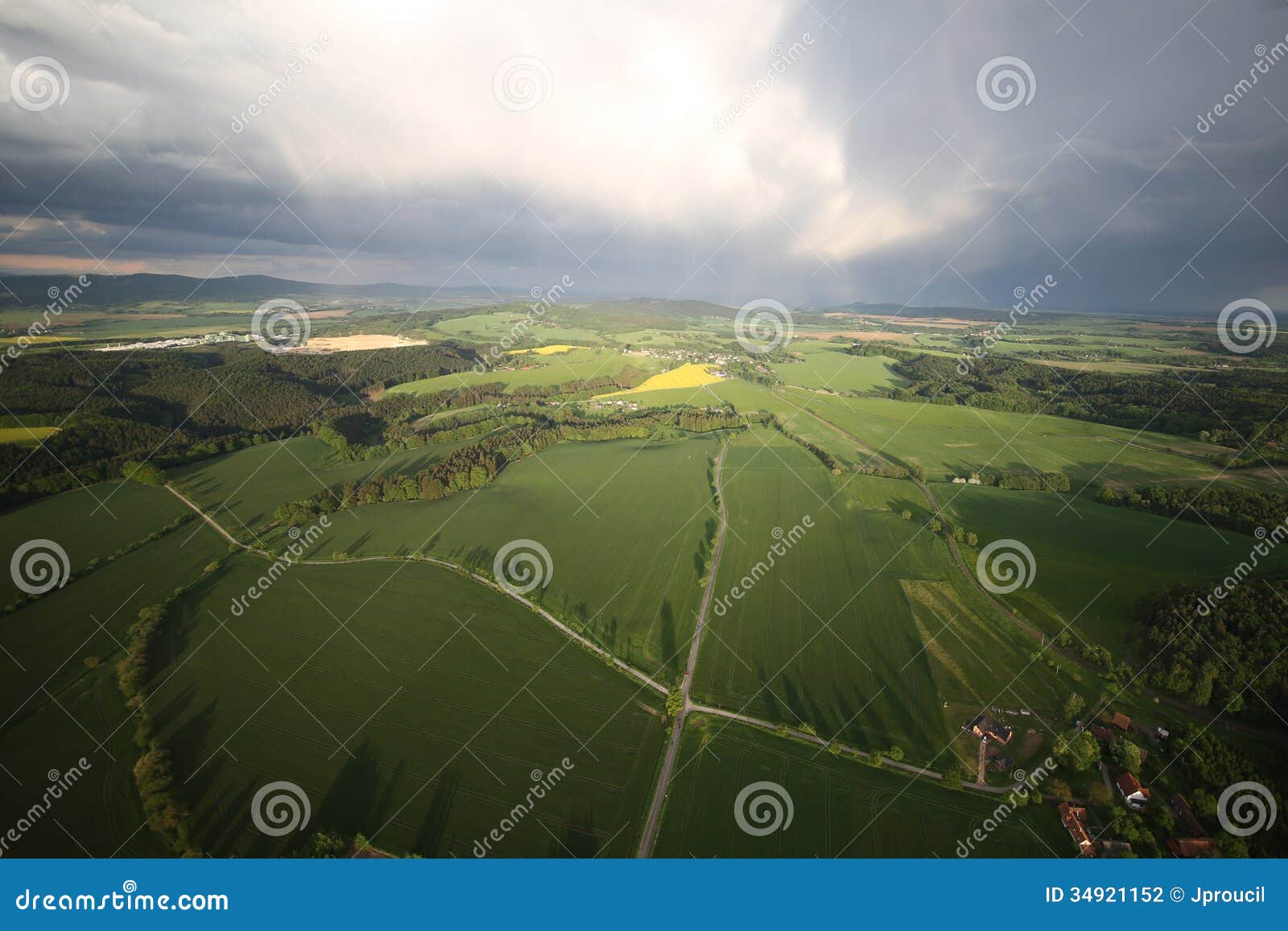 Beautiful countryside stock photo. Image of cloud, great - 34921152