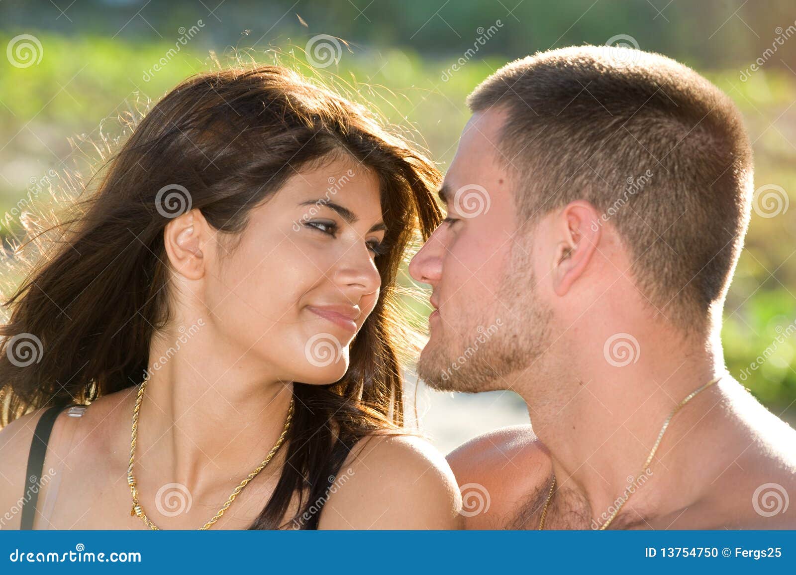 Beautiful couple stock photo. Image of beach, smiling - 13754750