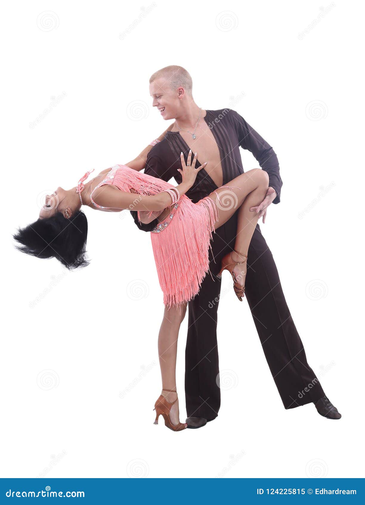 Beautiful Couple In The Passion Ballroom Dance Stock Image Image Of